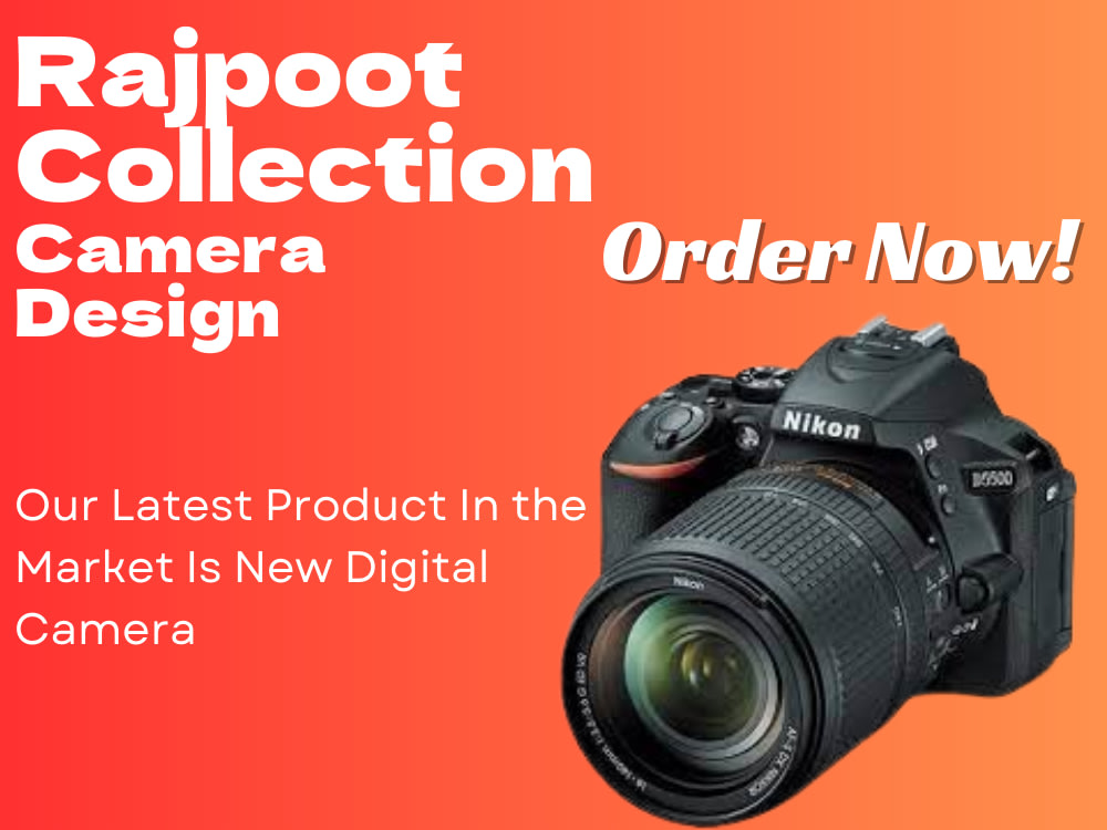 A Fantastic Banner Design For Camera | Upwork