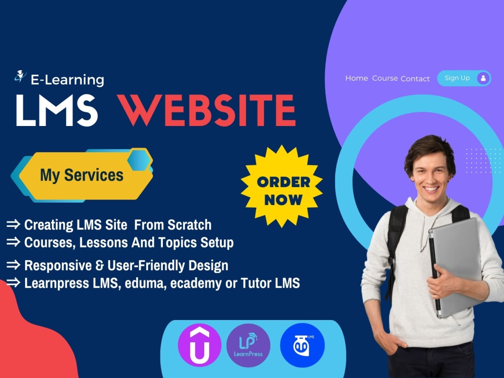 An online course or school website using learnpress or tutor lms | Upwork