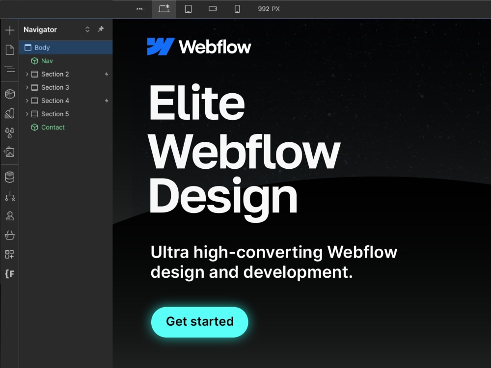 Elite Webflow Design and Development | Upwork