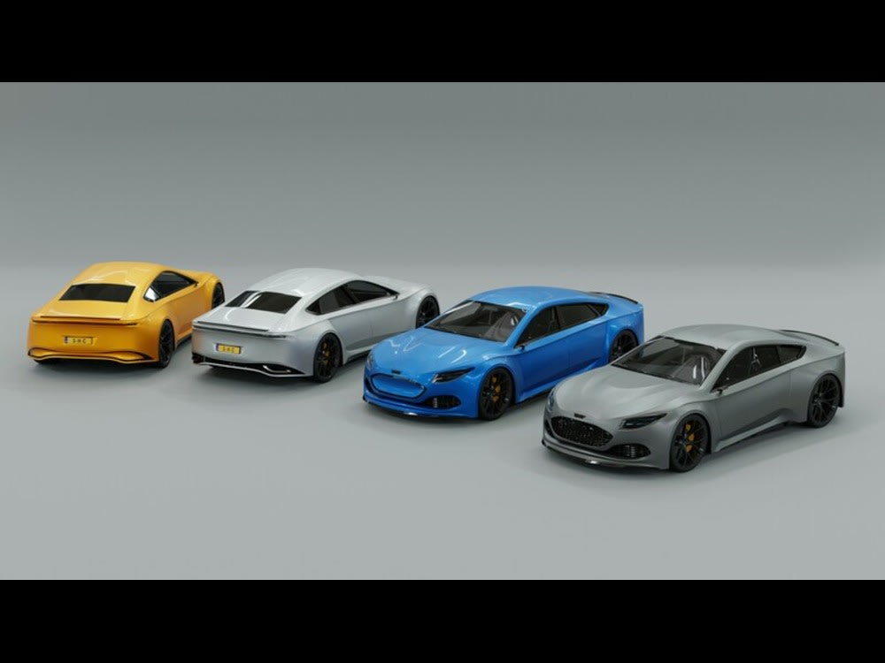 Hyper realistic 3d car model and truck model with 8k quality rendering ...