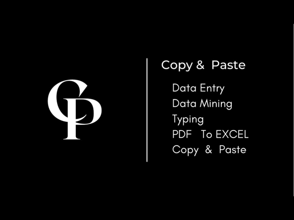 Perfect copy & paste services. | Upwork