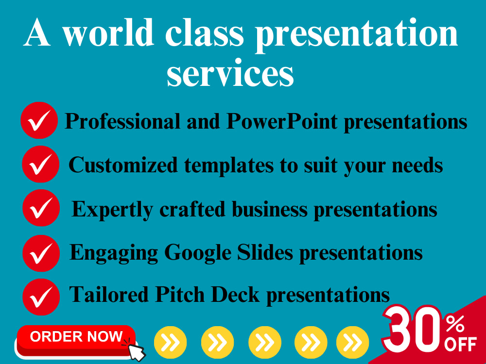 A World Class Animated power point, Keynote, google slide presentation ...