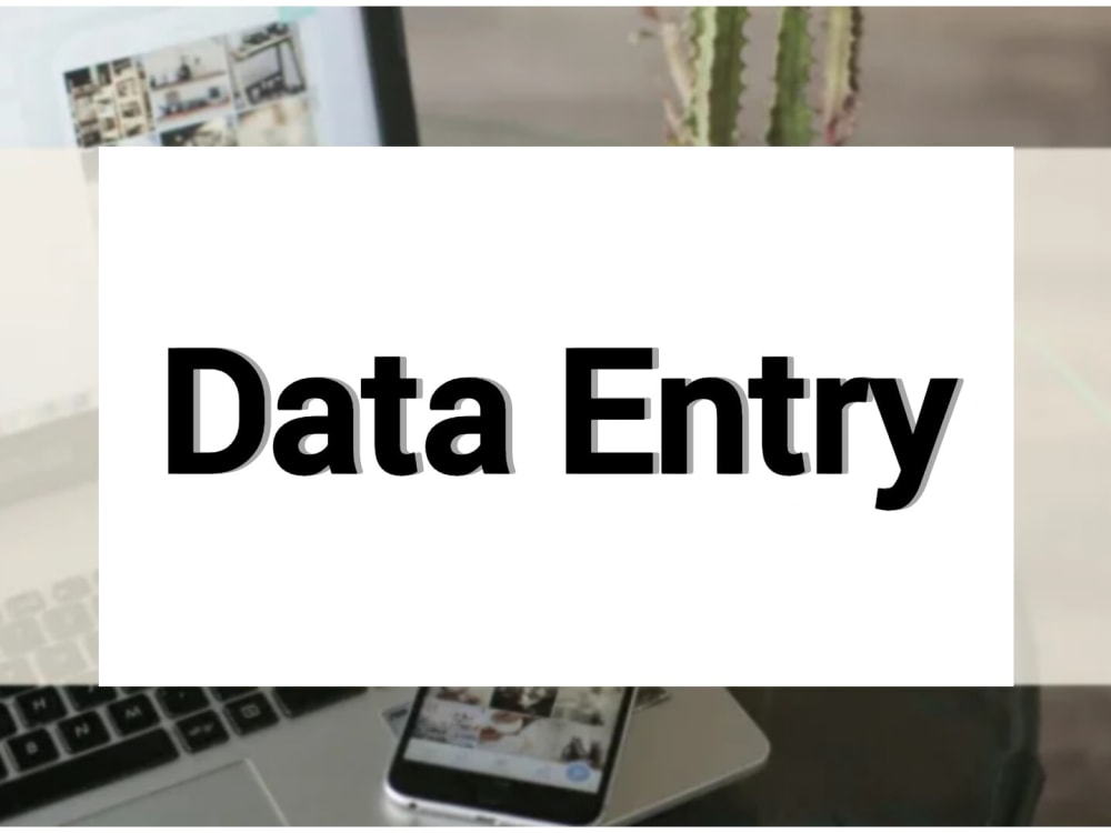 A data entry clerk | Upwork