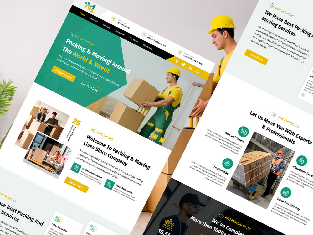 Clean professional web UI UX design in figma | Upwork