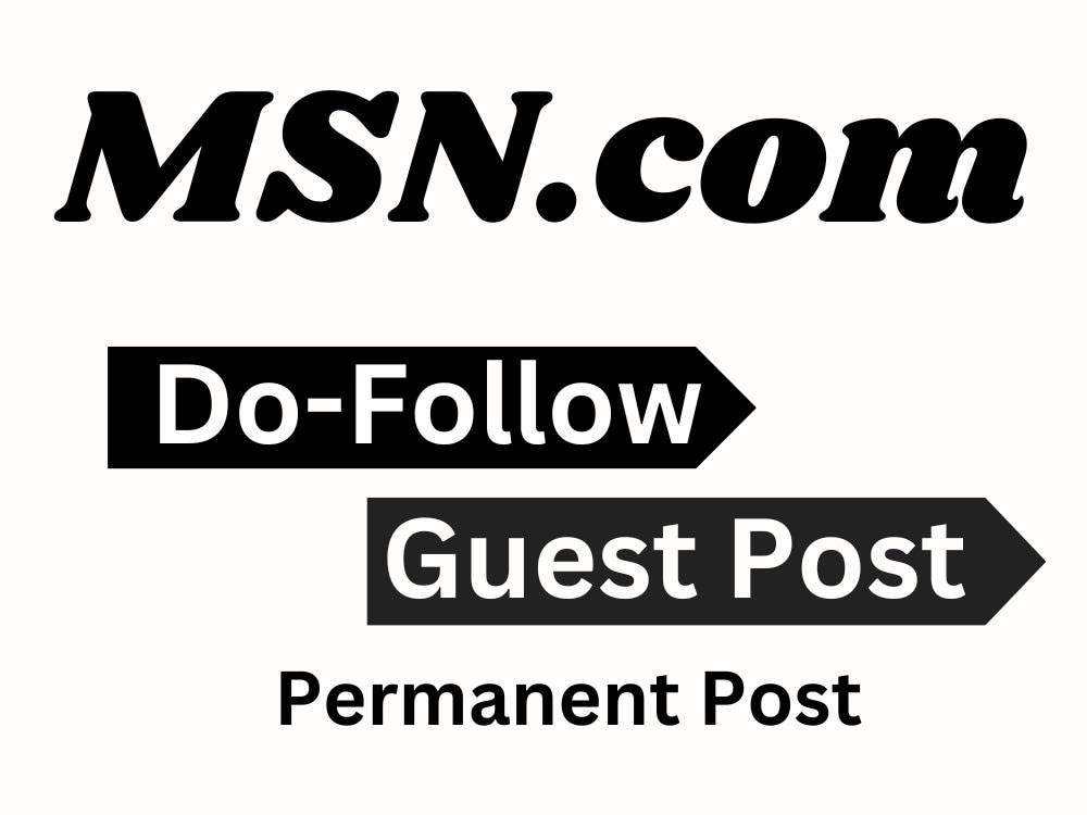 Do follow and indexed Guest Post on MSN | Upwork