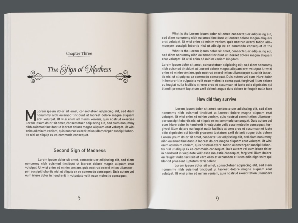 A PDF format for Ebook/Whitepaper layout design'book formatting'book ...