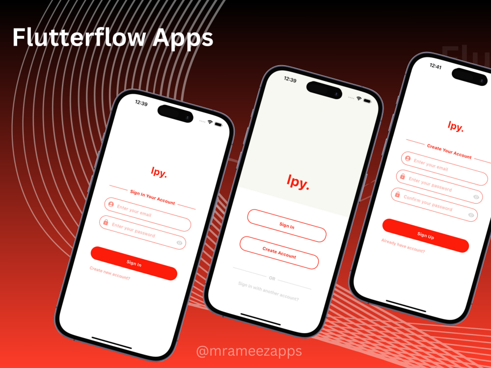 Android, iOS app developed in Flutterflow | Upwork