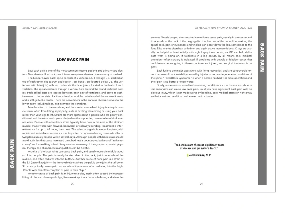 A simple book cover & interior layout, print ready for the Starter ...