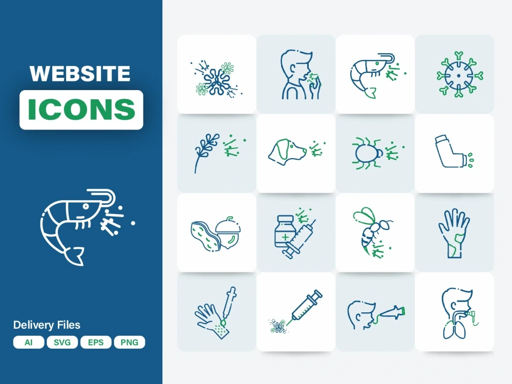 Icons for your web design project. | Upwork