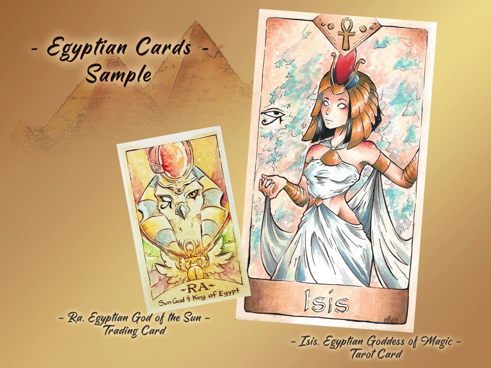 Unique illustration cards for board games, TTRPG, Tarot, etc. | Upwork