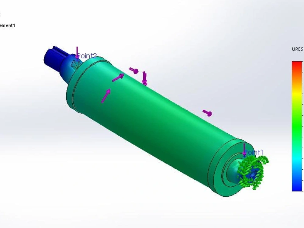 I will do finite element method fea using ansys and solidworks | Upwork