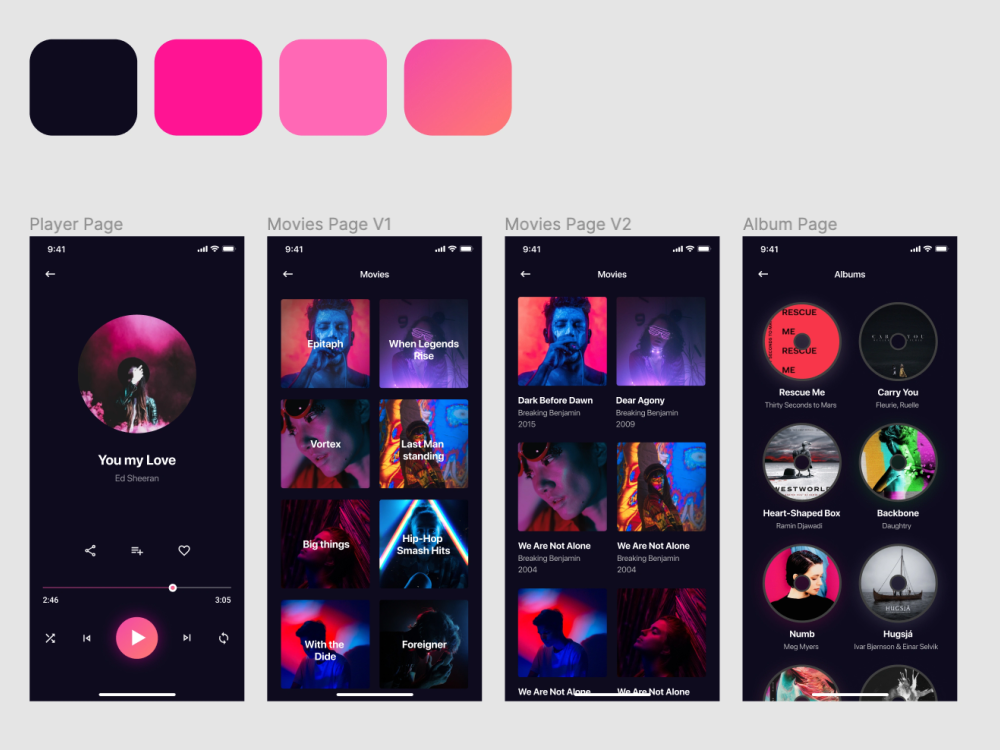 A unique mobile app UI UX design | Upwork