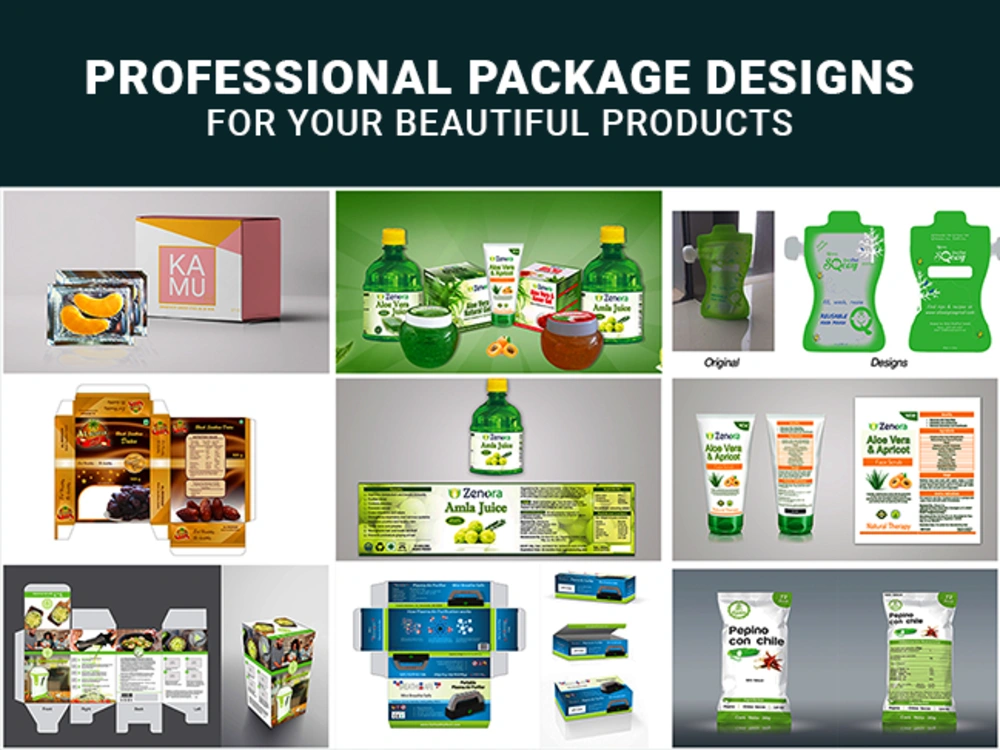 A professional package design for your beautiful product | Upwork