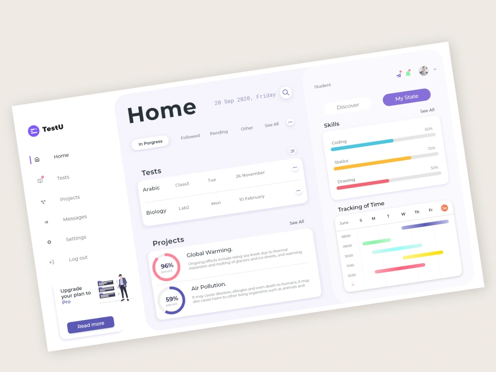 UI/UX design | UI/UX Designer | Figma Landing | Optimized for All ...
