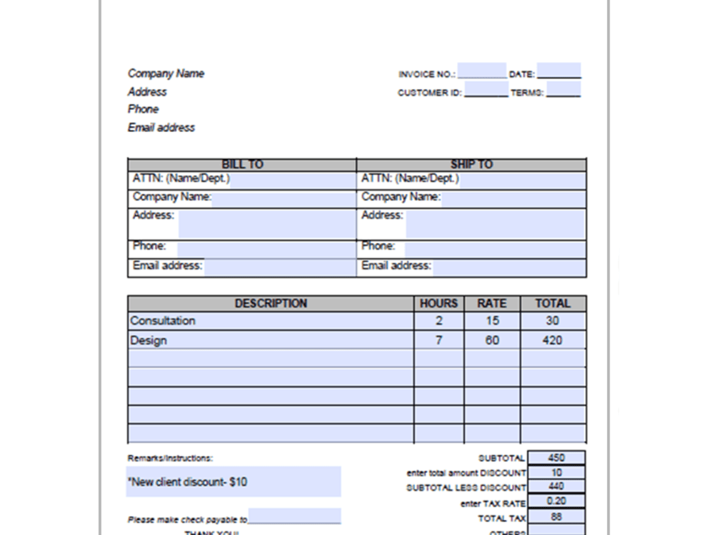A professionally designed fillable form in Adobe PDF | Upwork
