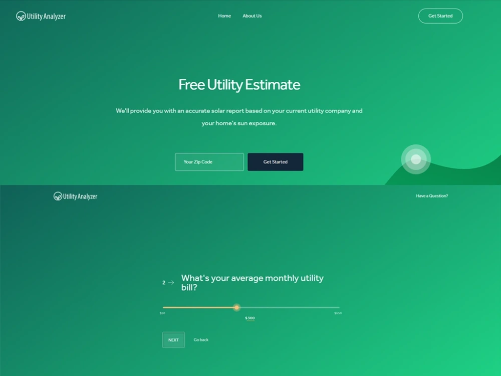 Clean ui ux design with process flow for app or website | Upwork