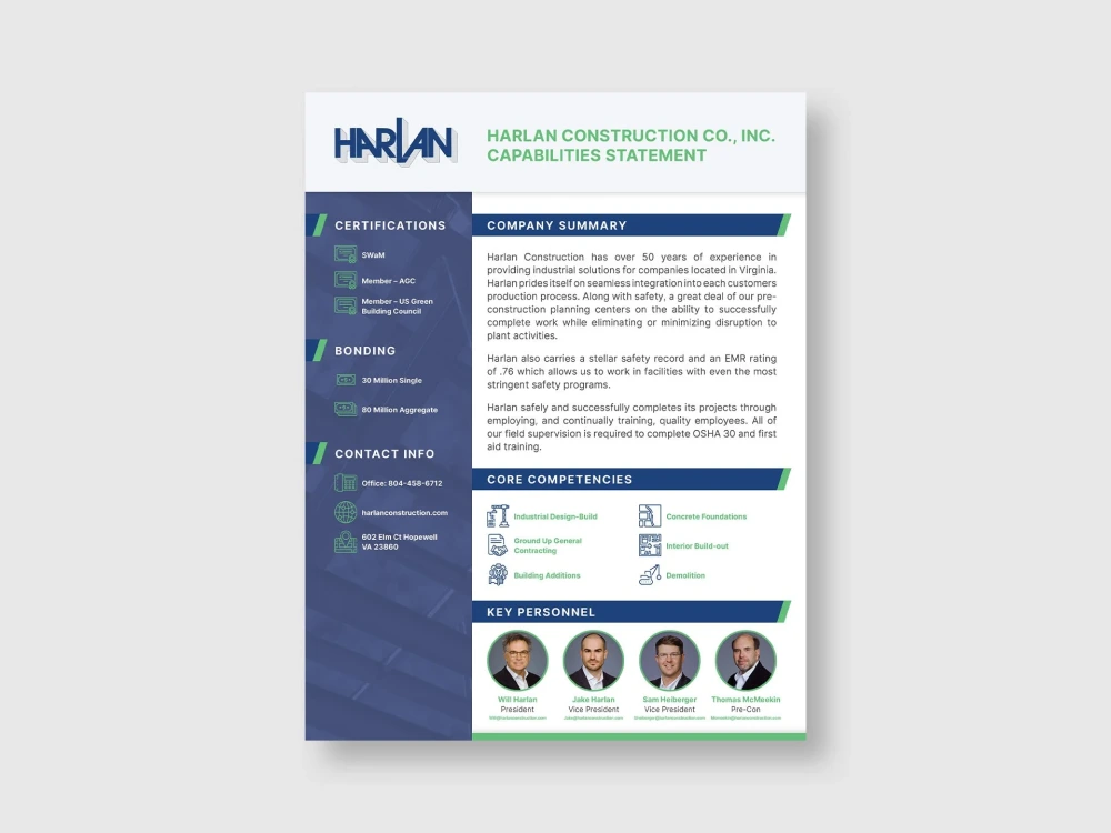 An engaging and effective one pager/flyer for your business | Upwork