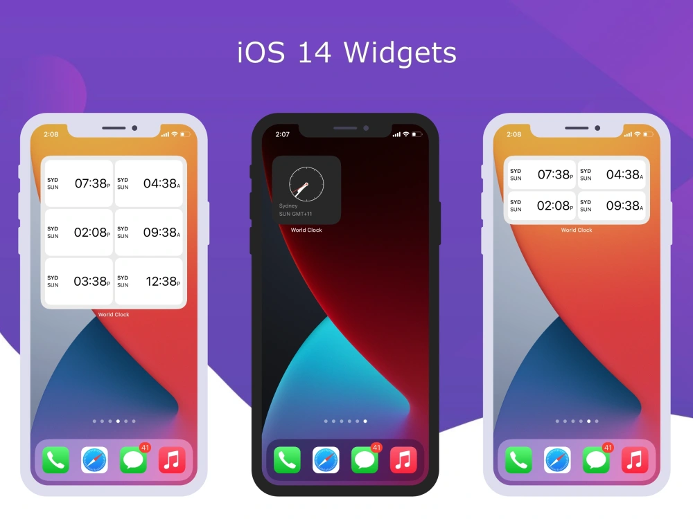 An astonishing iOS 14 World clock Widget in 30 Minutes | Upwork