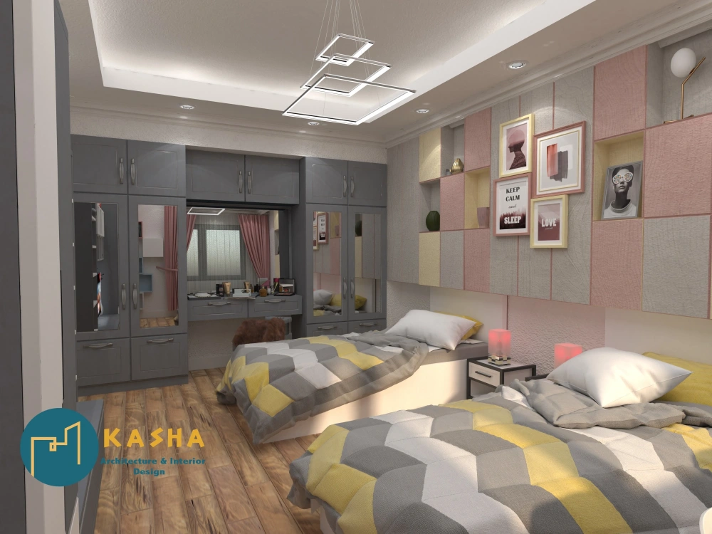 Amazing Interior Design for 1 room Modeling ,Realistic Rendering ...