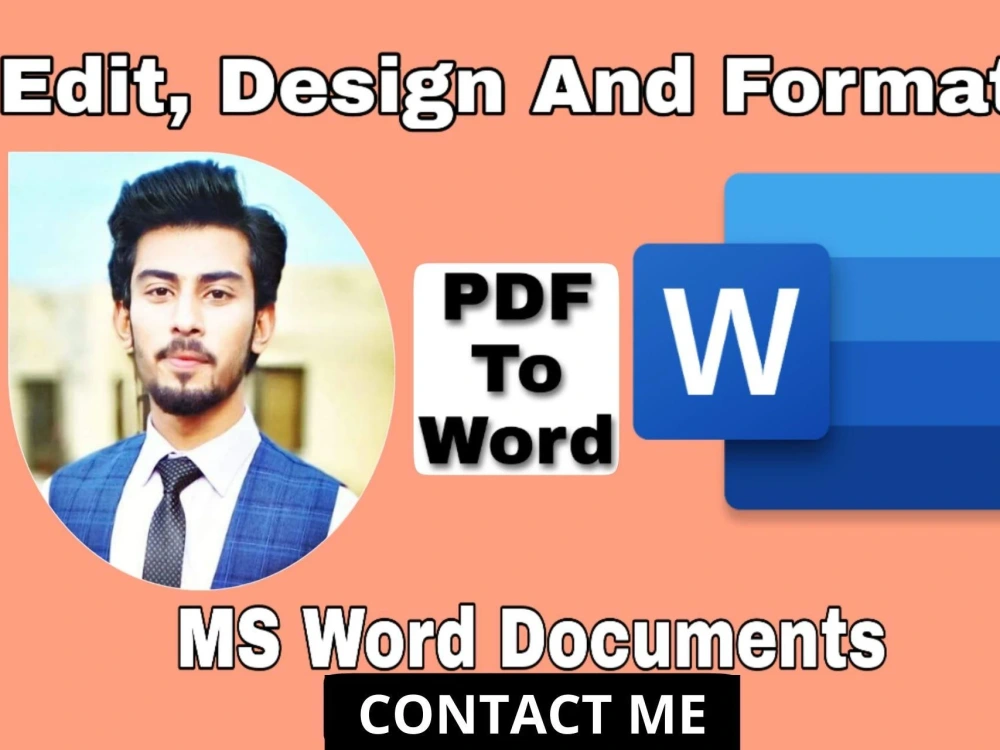 Quick edit, design and format of MS word documents and templates | Upwork