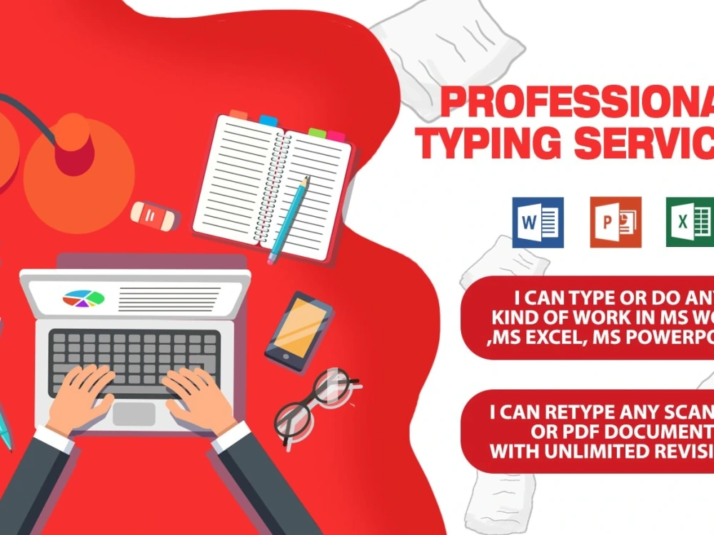 A professional, extra fast manual accurate typist, data entry expert ...
