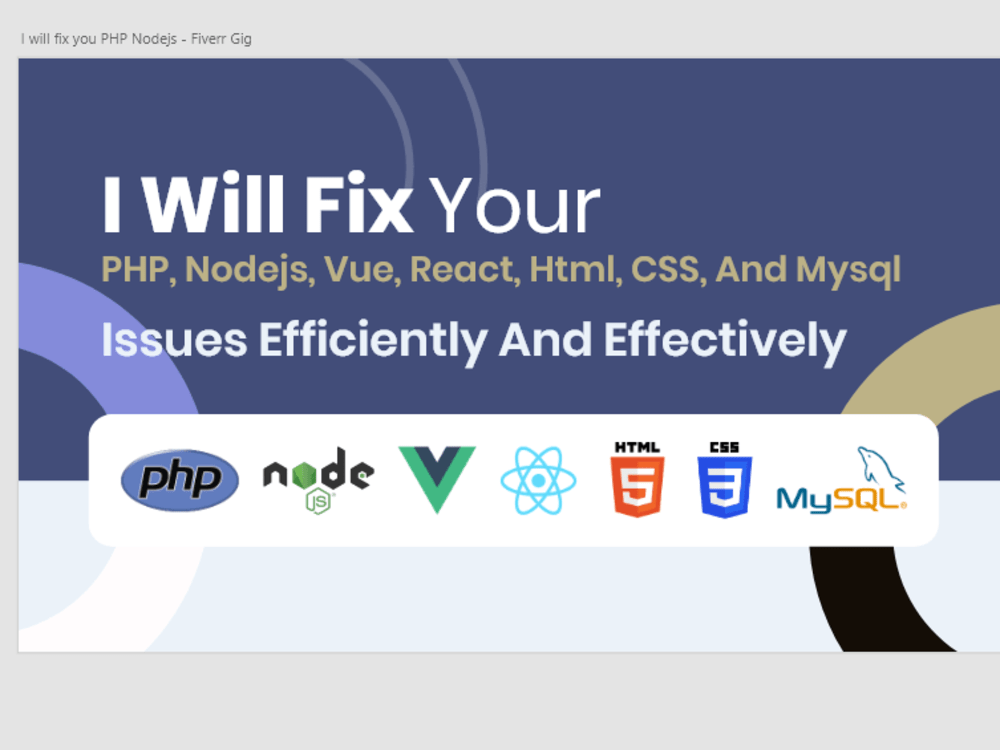 Bugs free Laravel, Node, React, Vue script | Upwork