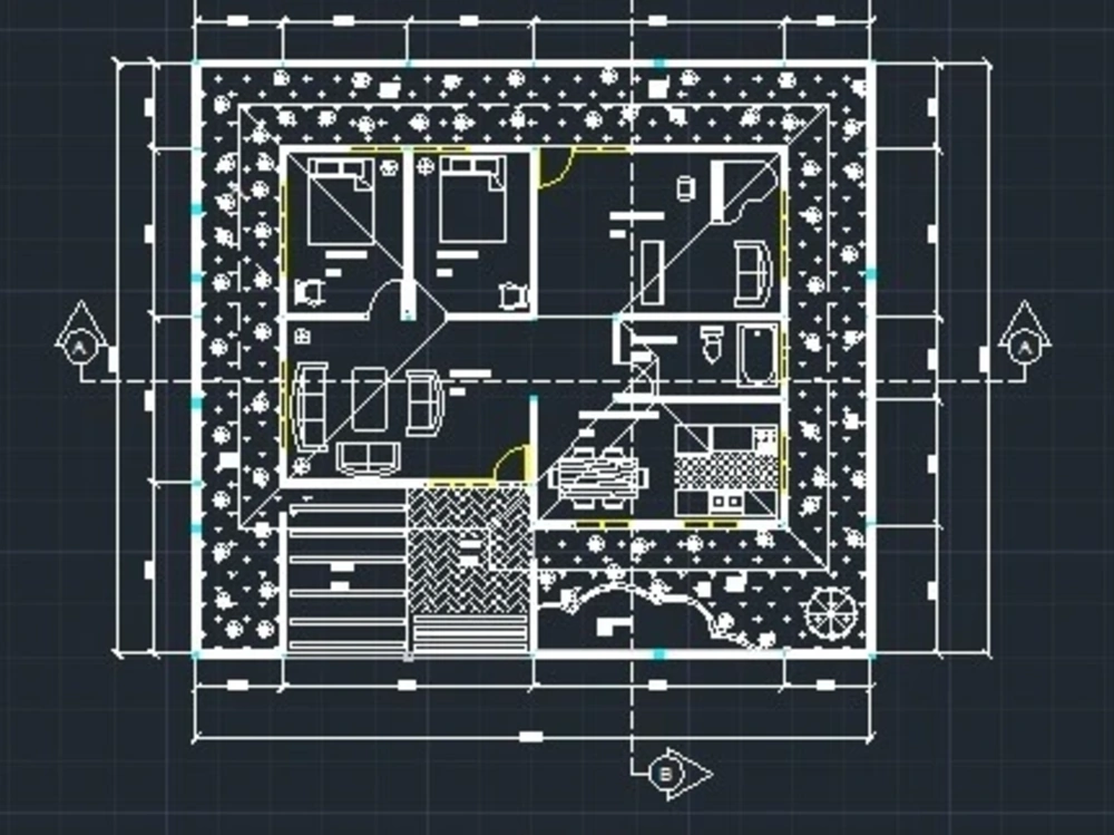 A project Autocad 2d/ FloorPlan | Upwork