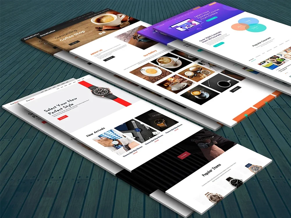 Modern UI/UX design and WordPress website development | Upwork