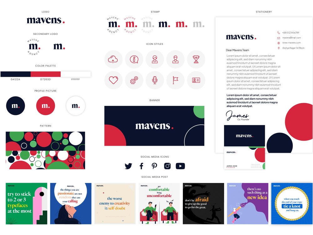 A perfect logo, social media kit, and branding | Upwork