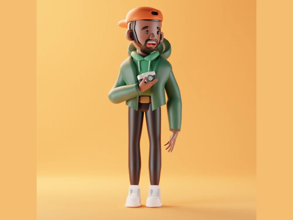 Amazing simple 3d character | Upwork