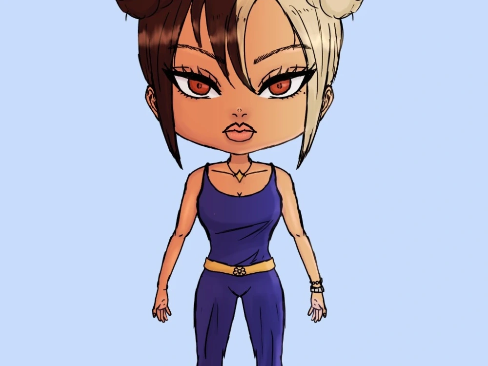 Live2D art and rig for animation and Vtubers | Upwork