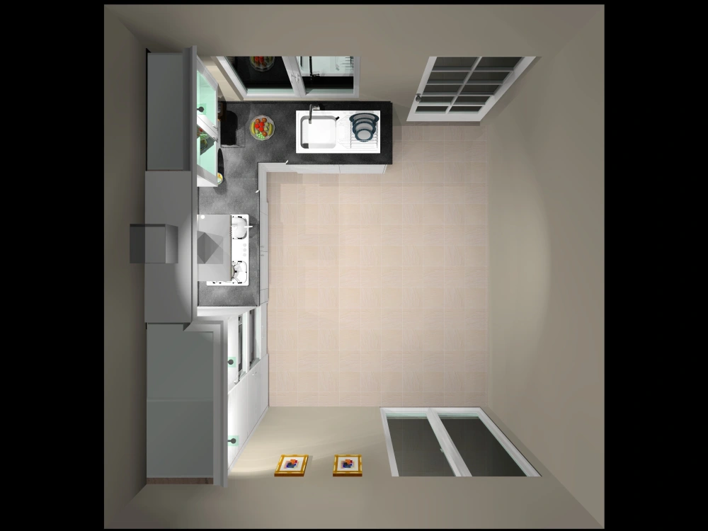 Kitchen designs in 2D and 3D | Upwork