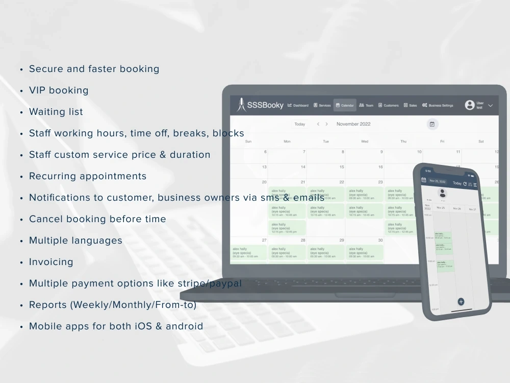 SmartBook: AI-Powered Appointment Scheduling System | Upwork