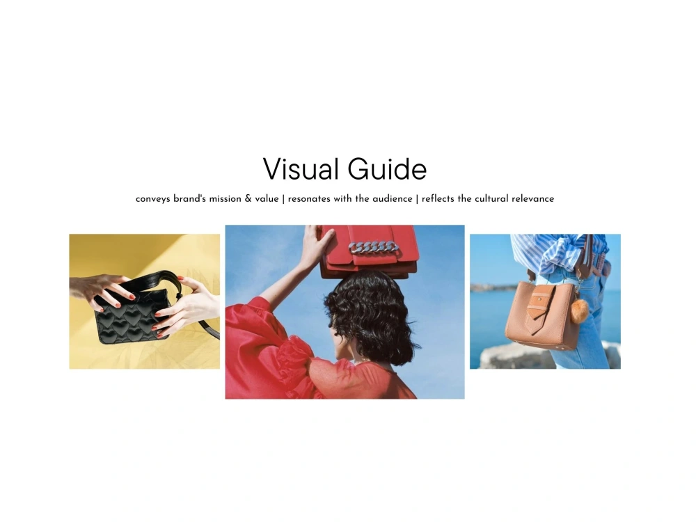 An entire visual guide for your fashion/lifestyle/food/beverage brand ...