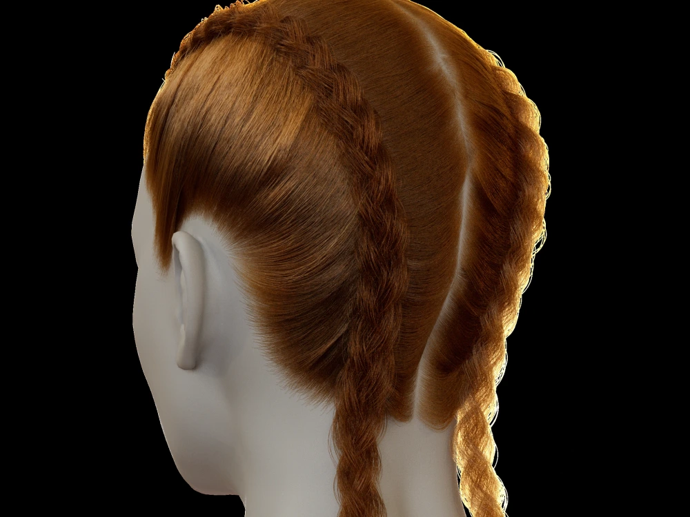 A realistic hair for your character in Maya | Upwork