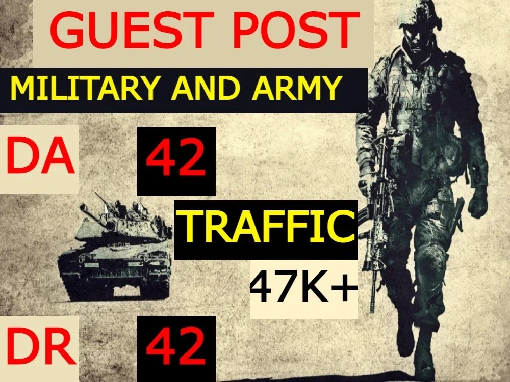 A guest post on a Military blog | Upwork