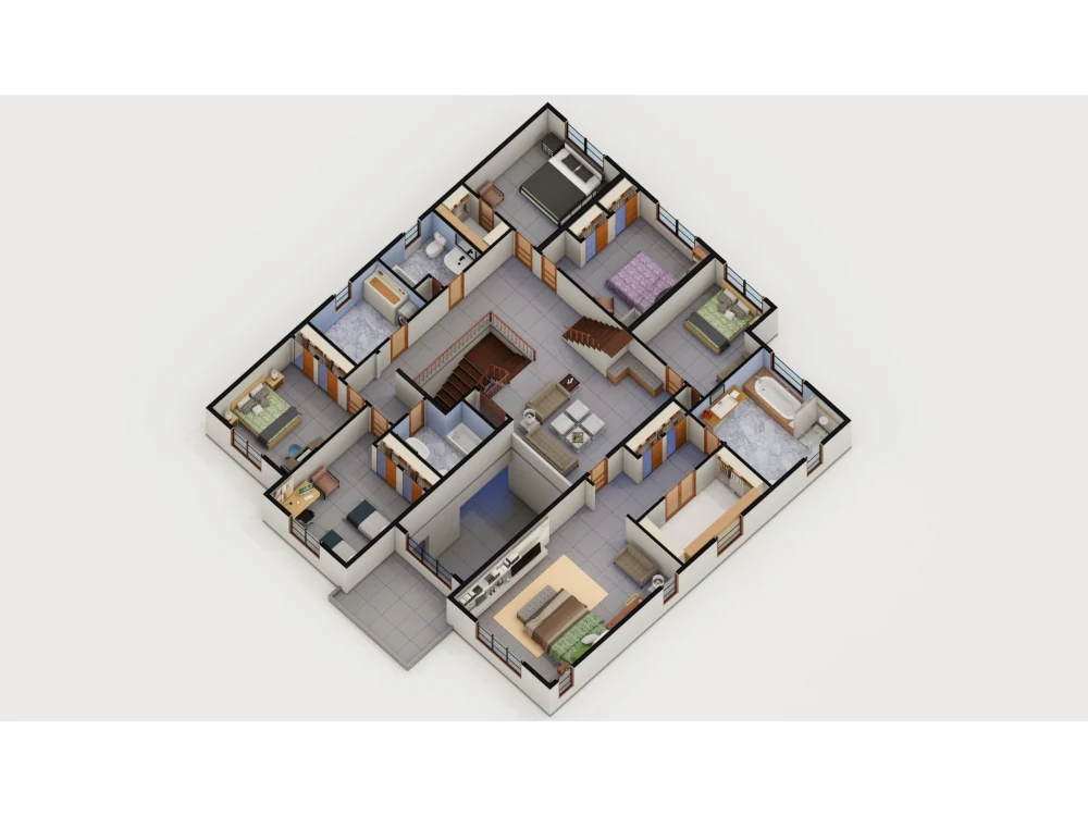 High Quality 3d Floor Plans Upwork