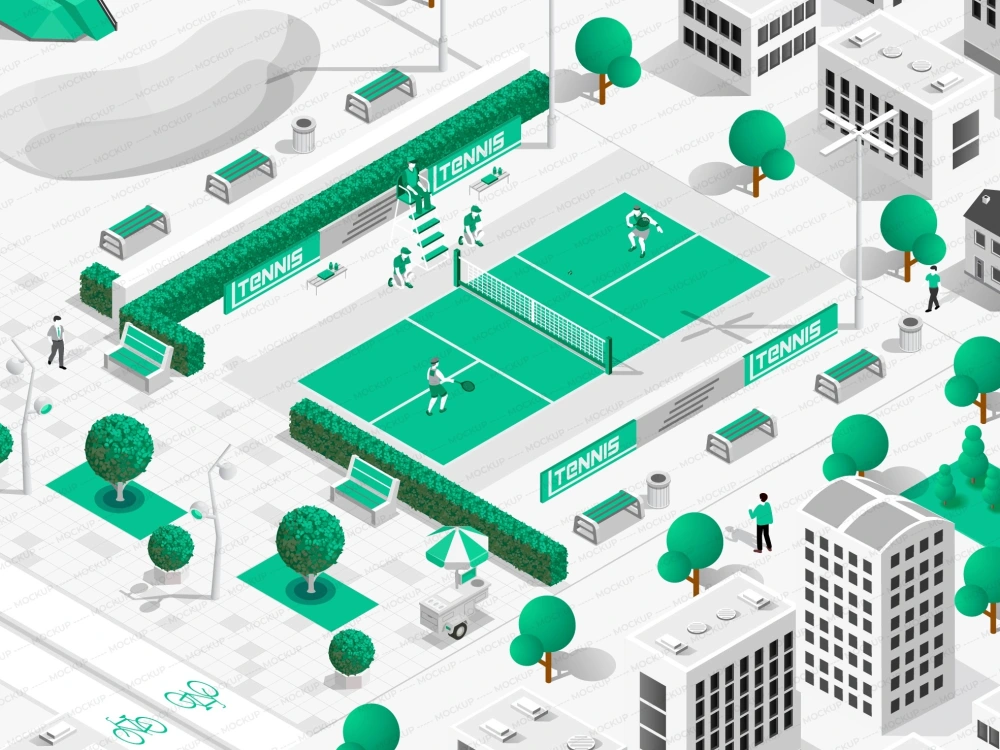 Modern unique isometric vector illustrations | Upwork