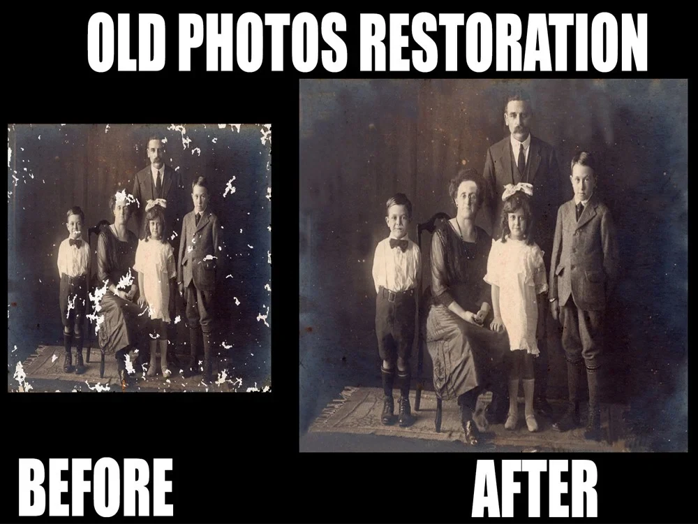 Your old photos restored, colorized and enhanced. | Upwork