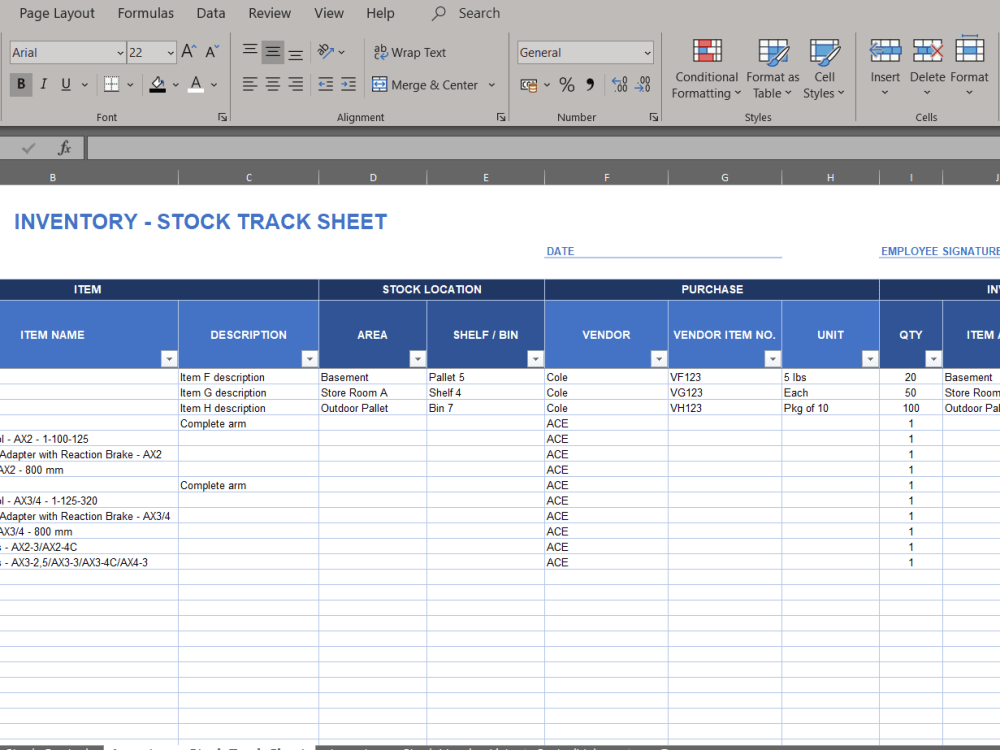Professional Data Entry Form in Excel / Excel VBA. | Upwork