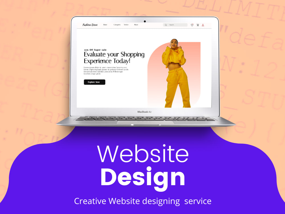 A creative website design in Figma | Upwork