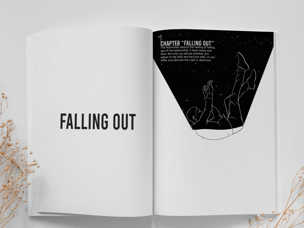 A B&W line illustration | Upwork