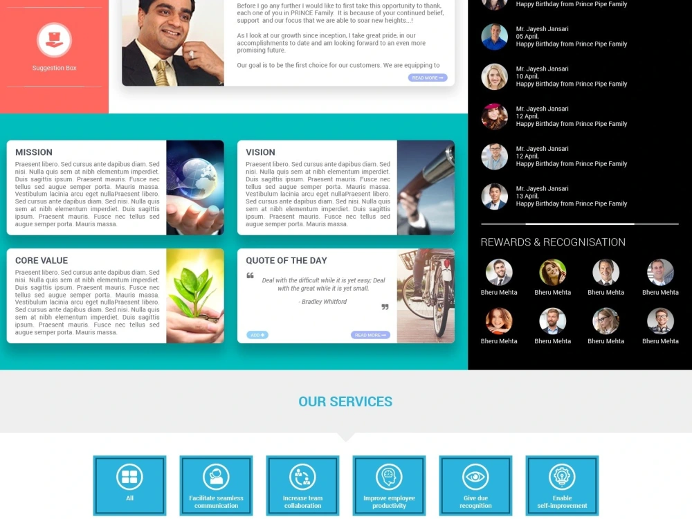 An Amazing SharePoint Intranet Portal | Upwork