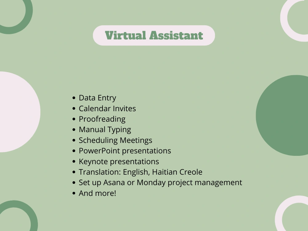 A dependable, professional virtual assistant. | Upwork