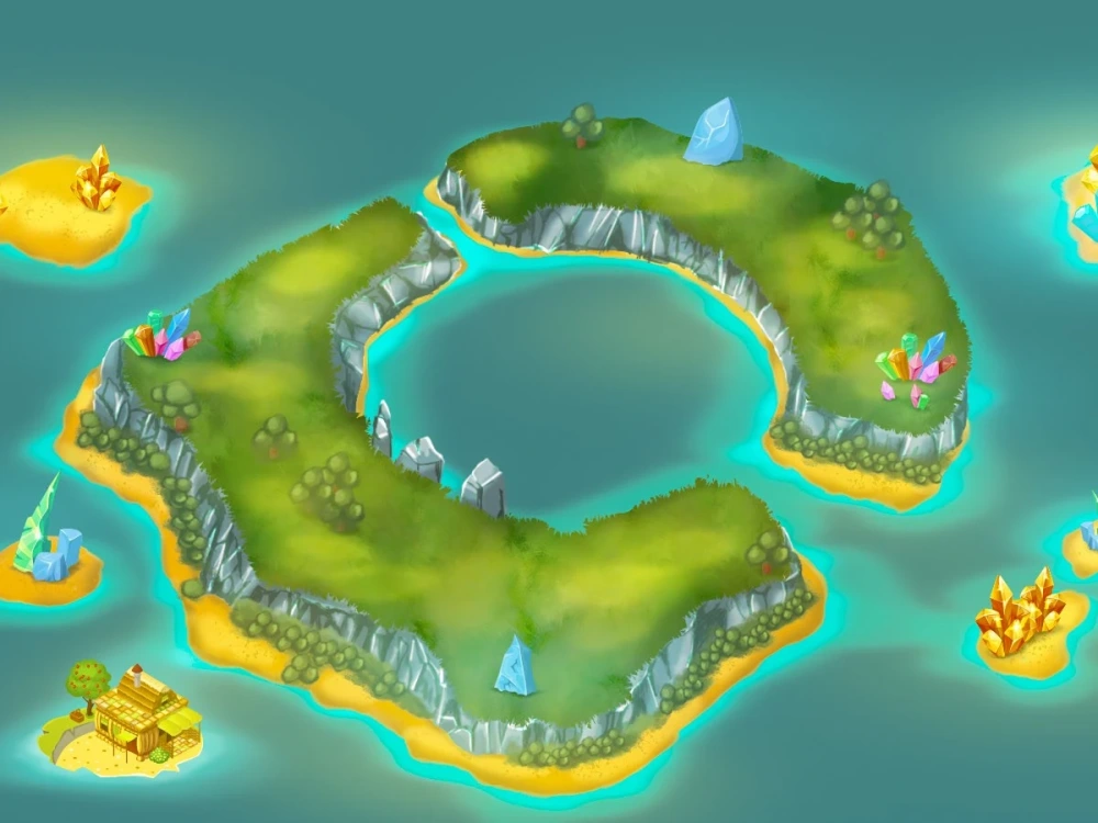 High resolution of 2D or 3D isometric map | Upwork