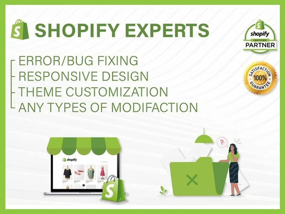 Custom Shopify coding to fix all types of Shopify bugs and design issues | Upwork