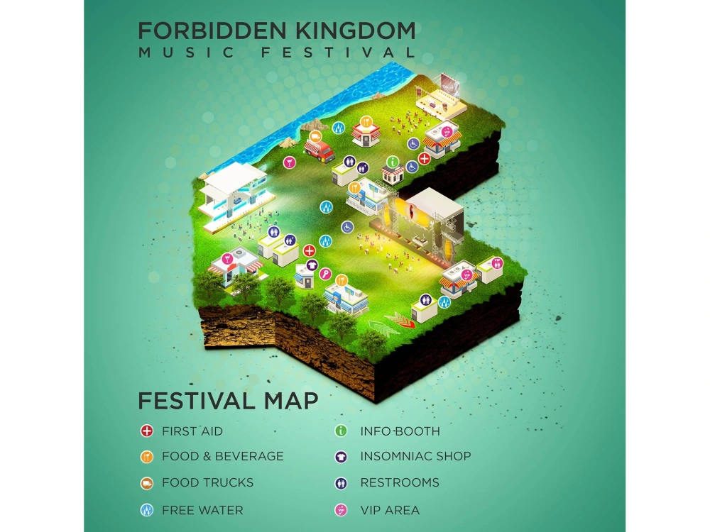 High resolution of 2D or 3D isometric map | Upwork