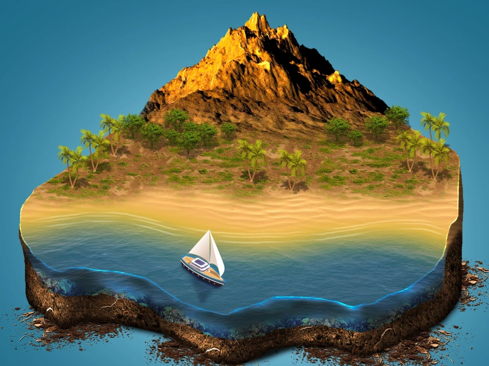 High resolution of 2D or 3D isometric map | Upwork