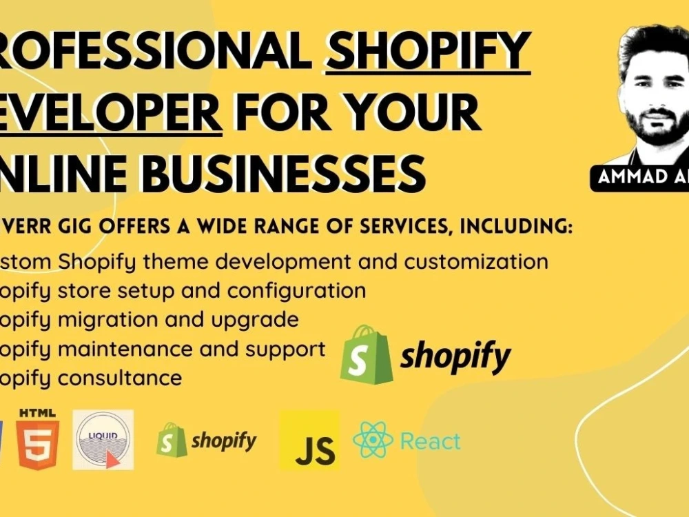 A complete shopify website development solution | Upwork