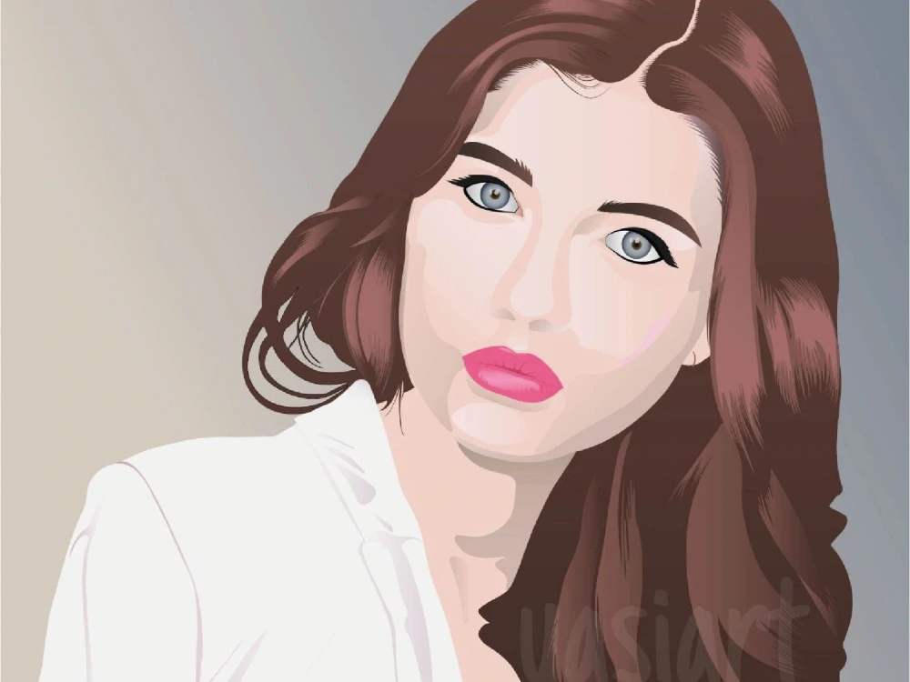 Realistic vector portraits of your photos | Upwork